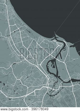 Urban City Map Gdansk Vector & Photo (Free Trial) | Bigstock