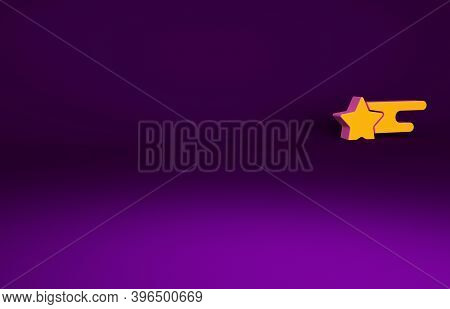 Orange Falling Star Image & Photo (Free Trial) | Bigstock