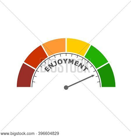 Color Scale Arrow Red Vector & Photo (Free Trial) | Bigstock