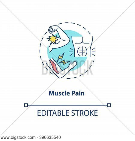 Muscle Pain Concept Vector & Photo (Free Trial) | Bigstock