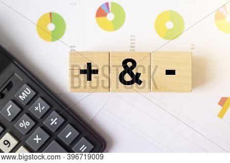 Minus Vs Plus Signs, Image & Photo (Free Trial) | Bigstock