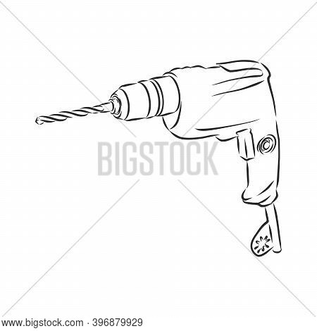 Electric Drill Vector & Photo (Free Trial) | Bigstock
