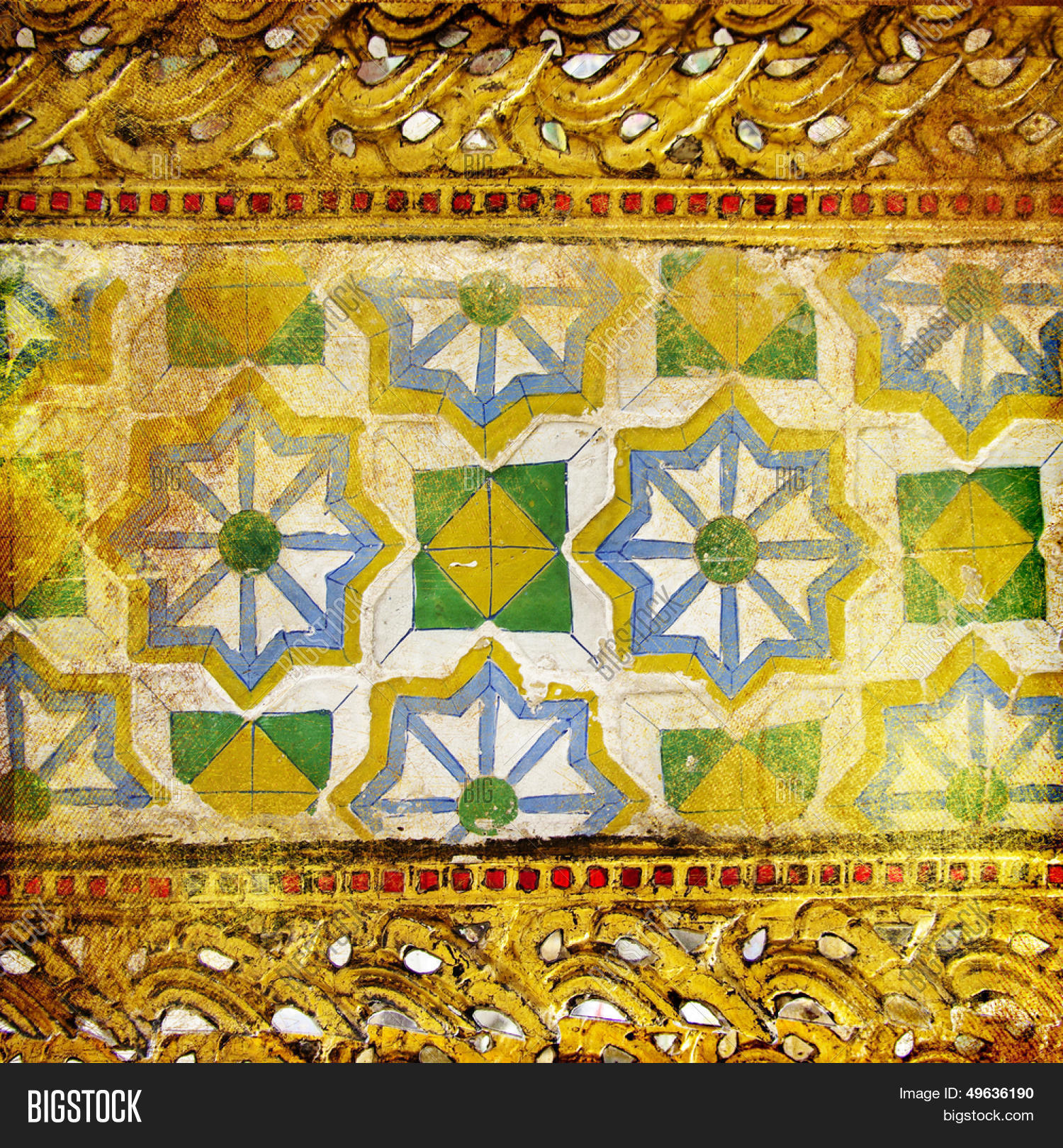 Vintage Thai Style Image & Photo (Free Trial) | Bigstock
