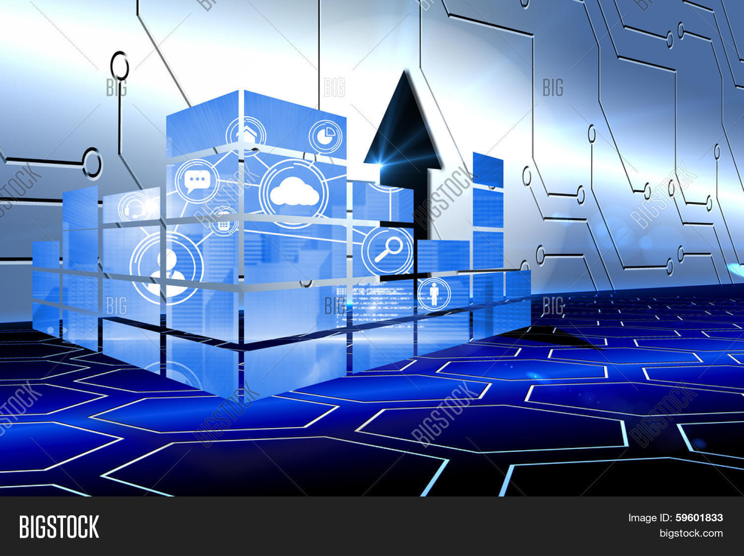 Interface On Abstract Image & Photo (Free Trial) | Bigstock