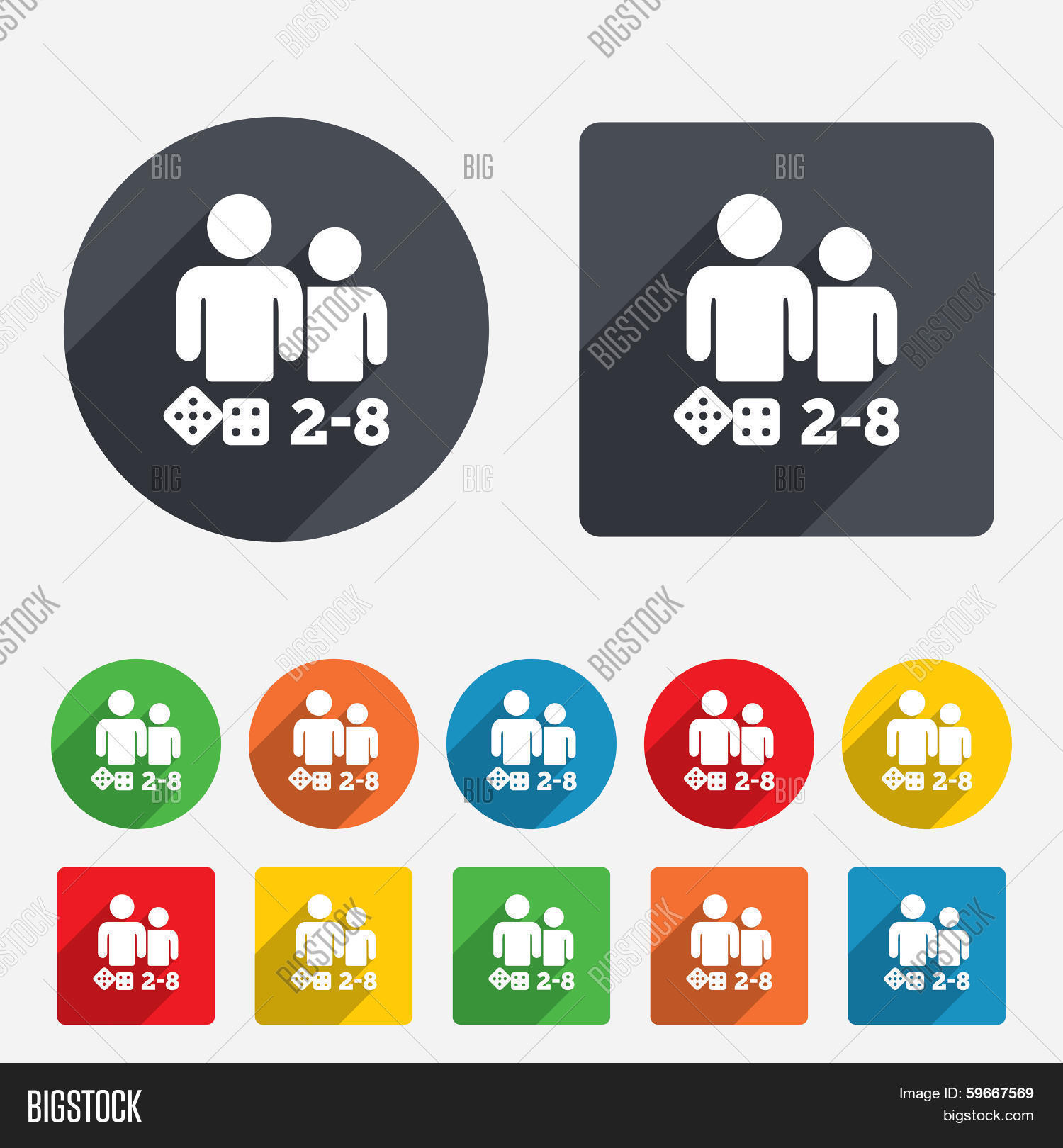 Board Games Sign Icon Vector & Photo (Free Trial) | Bigstock