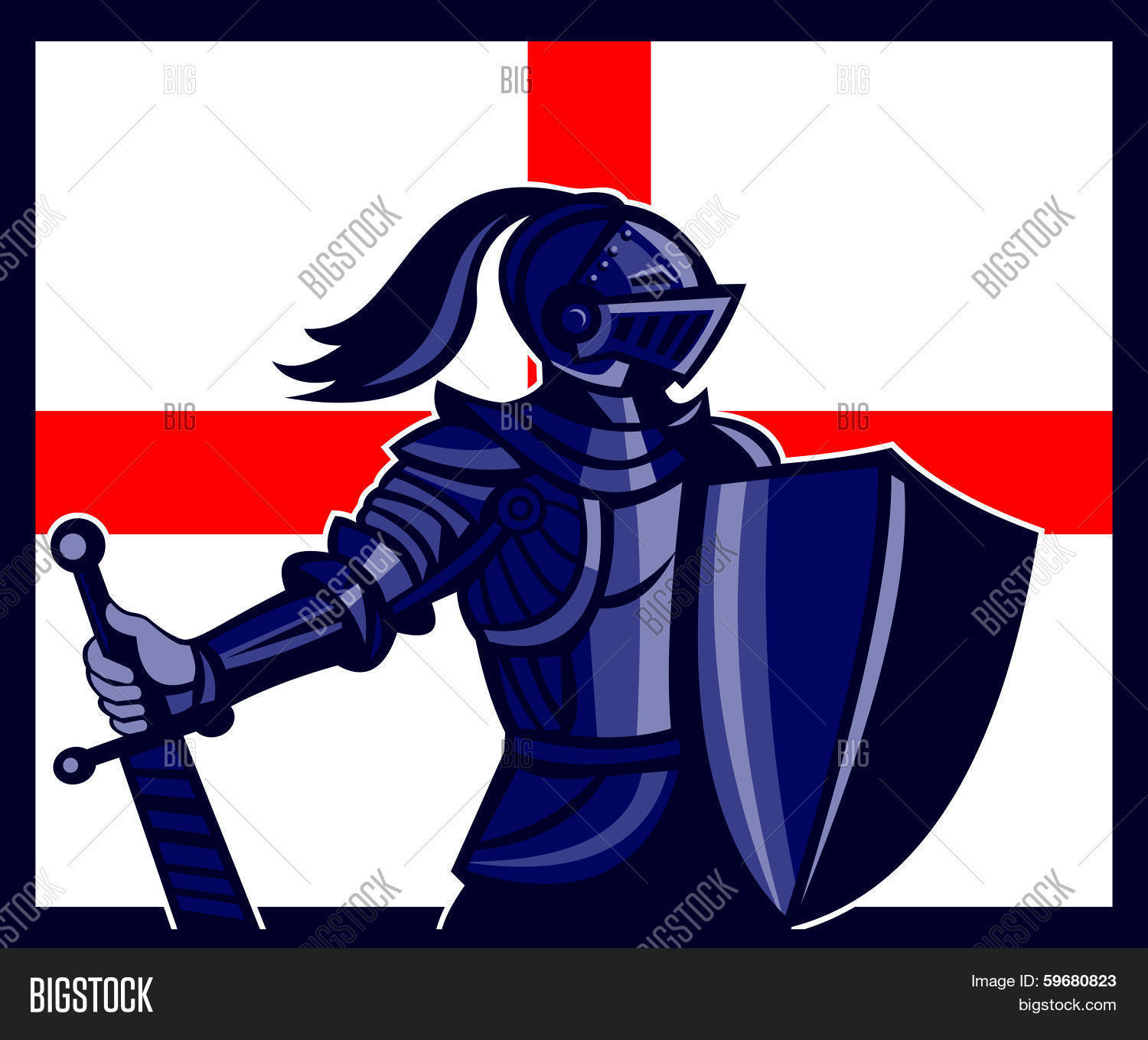 English Knight Vector & Photo (Free Trial) | Bigstock