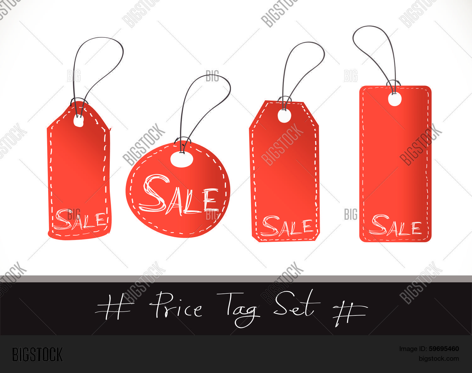 Vector Price Tag Sale Vector & Photo (Free Trial) | Bigstock