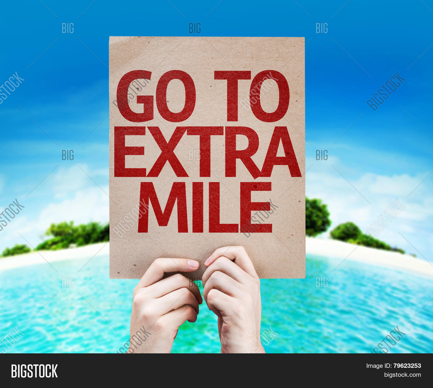Go Extra Mile Card Image & Photo (Free Trial) | Bigstock