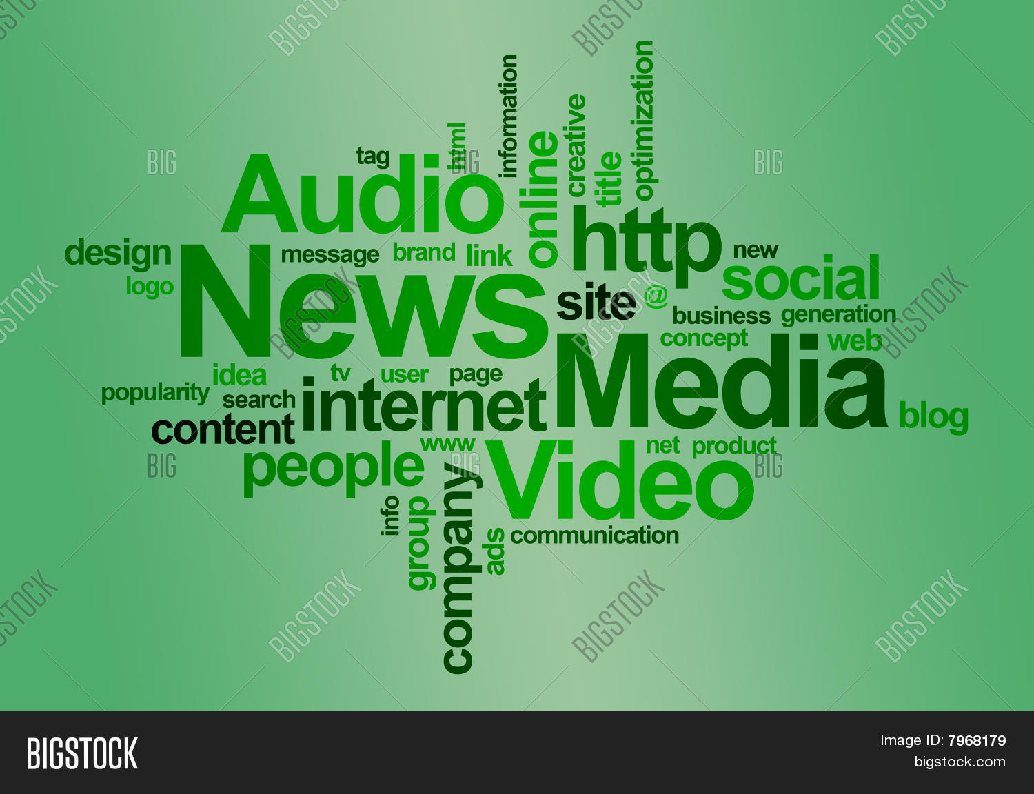 News Media - Word Image & Photo (Free Trial) | Bigstock