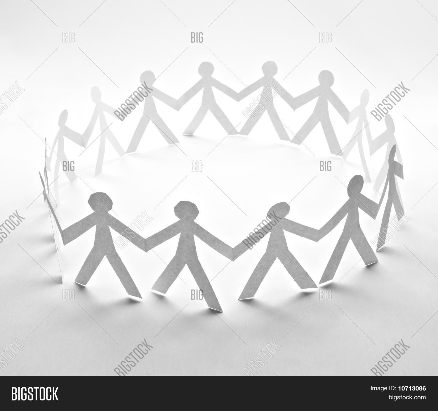 Cut Out Paper People Image & Photo (Free Trial) | Bigstock