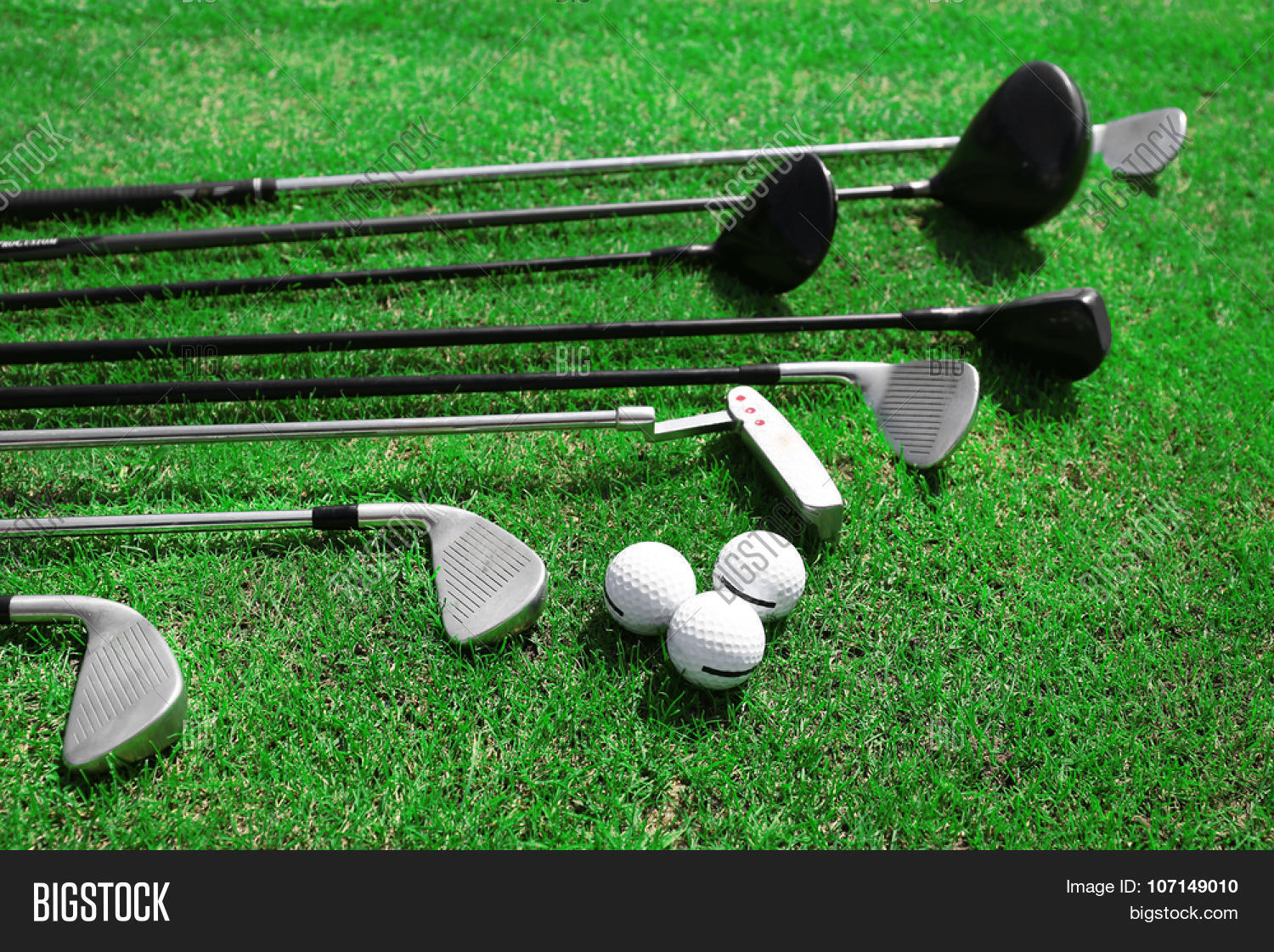 Different Golf Clubs Image & Photo (Free Trial) | Bigstock