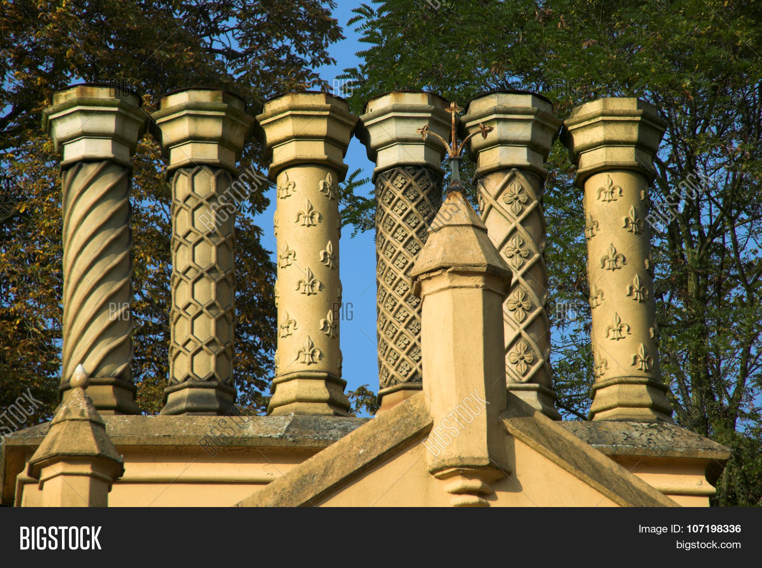 Old Chimneys Image & Photo (Free Trial) | Bigstock