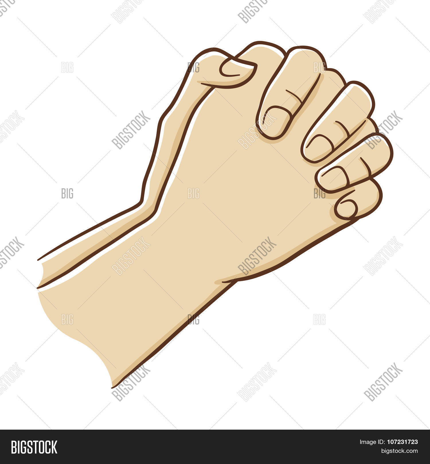 Two Hand Closed Vector & Photo (Free Trial) | Bigstock