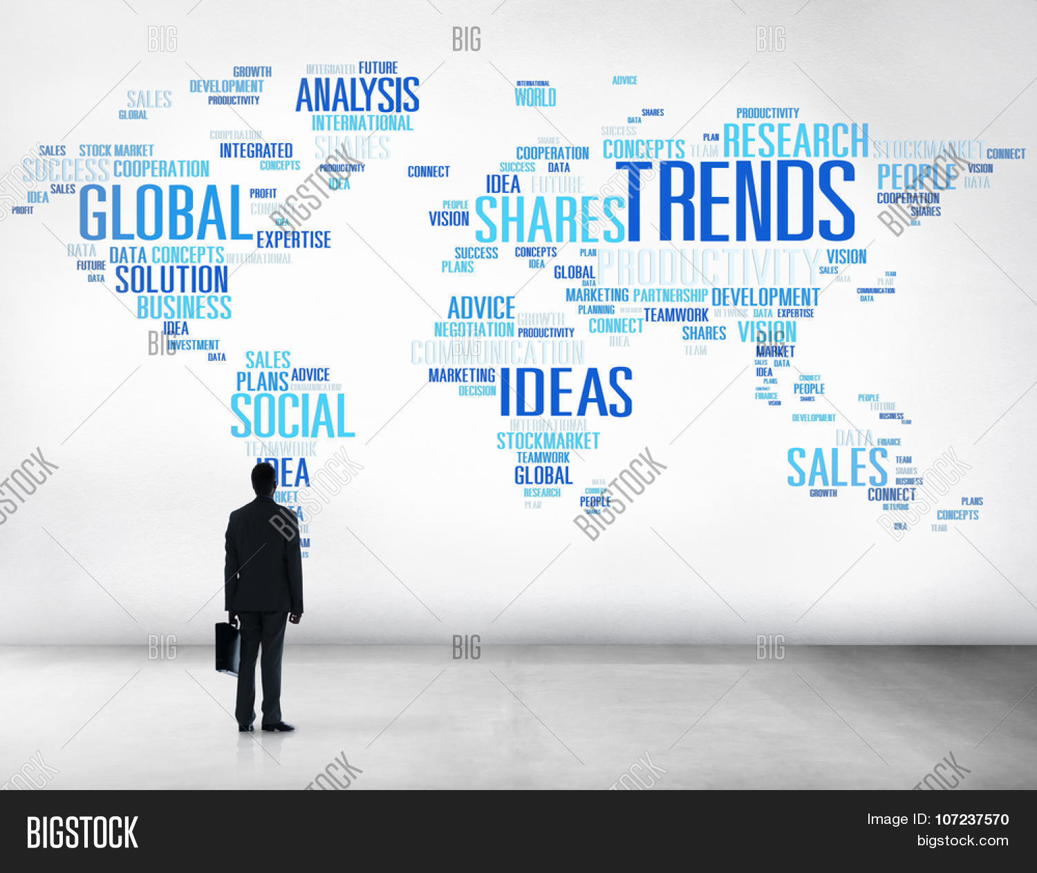 Trends World Map Image & Photo (Free Trial) | Bigstock