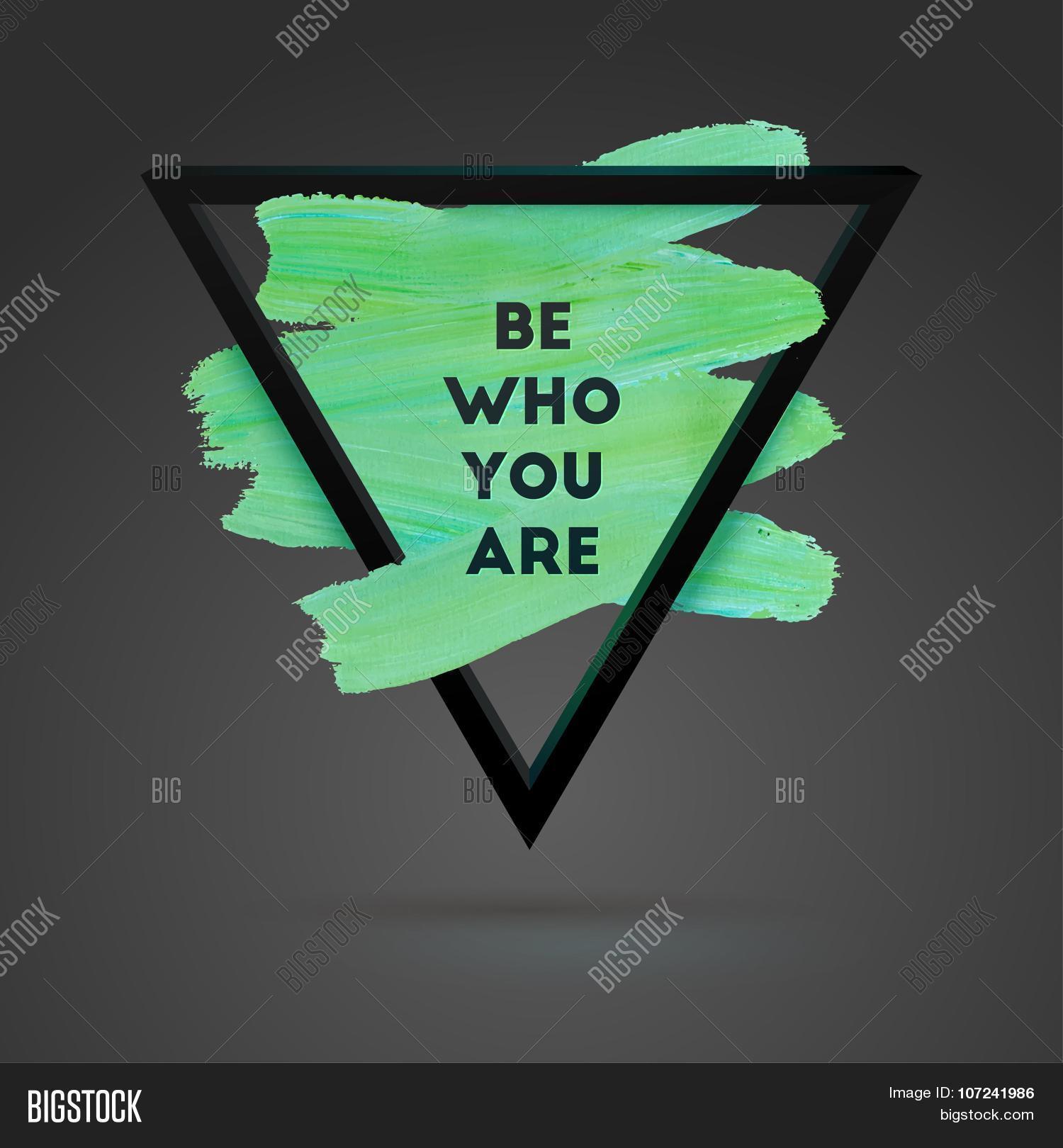 Triangle Motivation Vector & Photo (Free Trial) | Bigstock