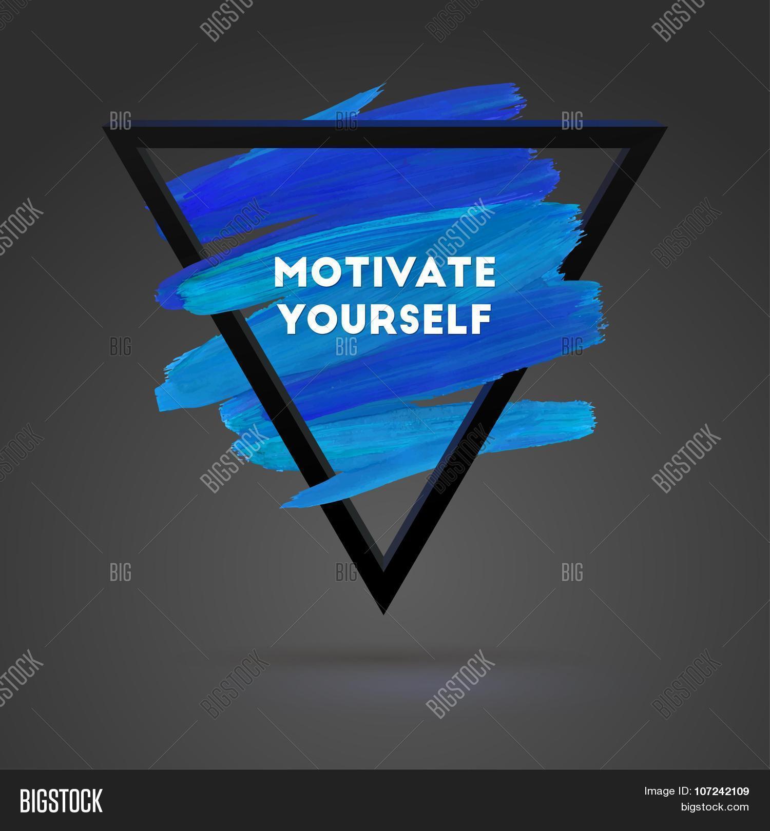 Triangle Motivation Vector & Photo (Free Trial) | Bigstock