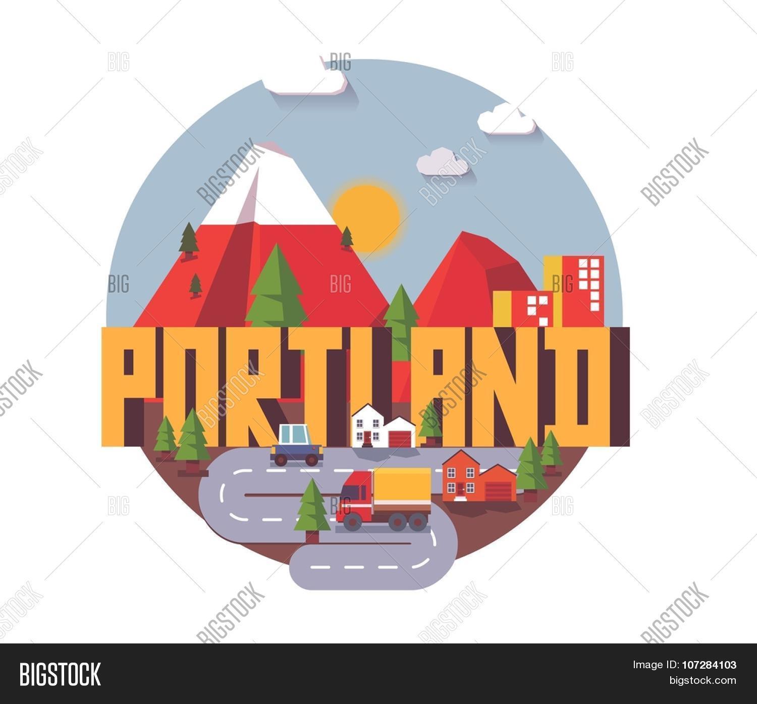 Portland, Oregon Vector & Photo (Free Trial) | Bigstock