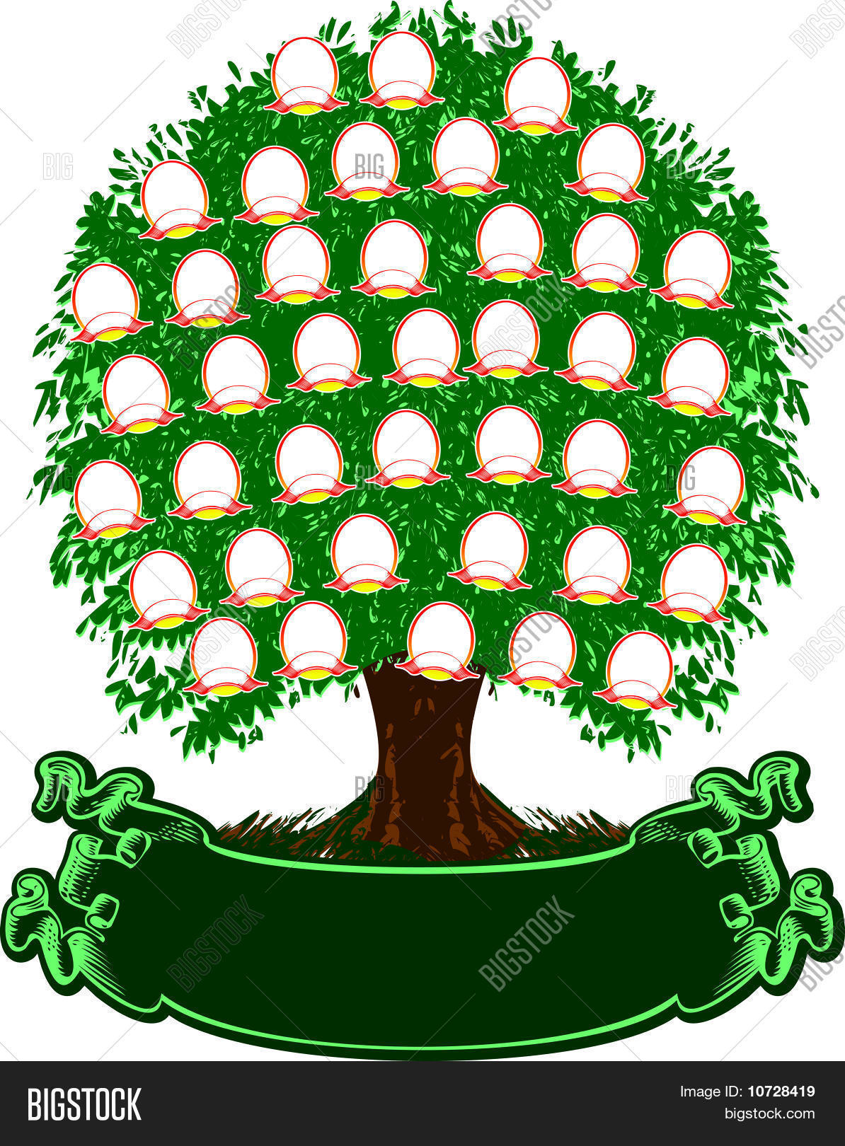 Color Family Tree. Vector & Photo (Free Trial) | Bigstock