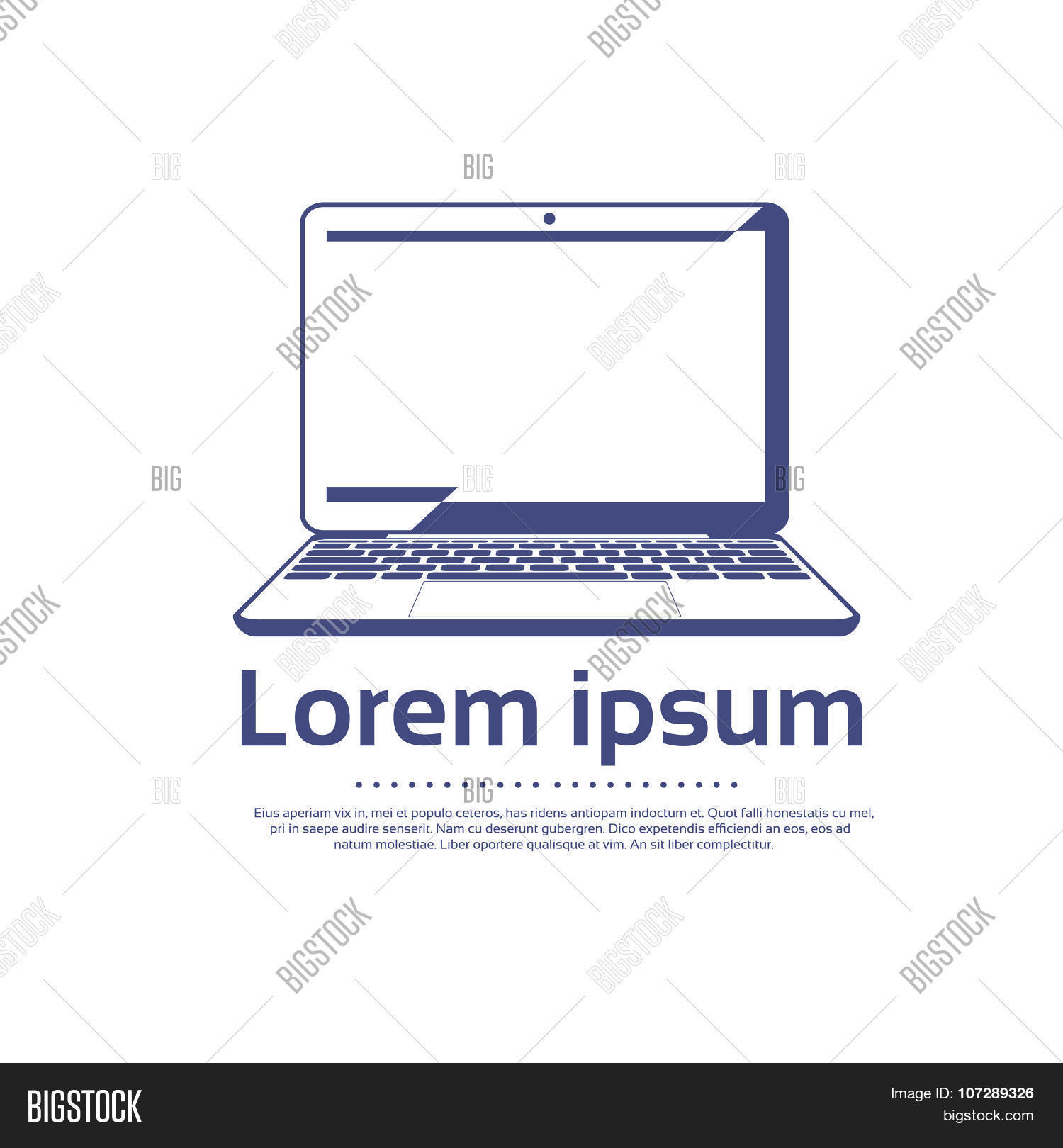 Laptop Computer Logo Vector & Photo (Free Trial) | Bigstock