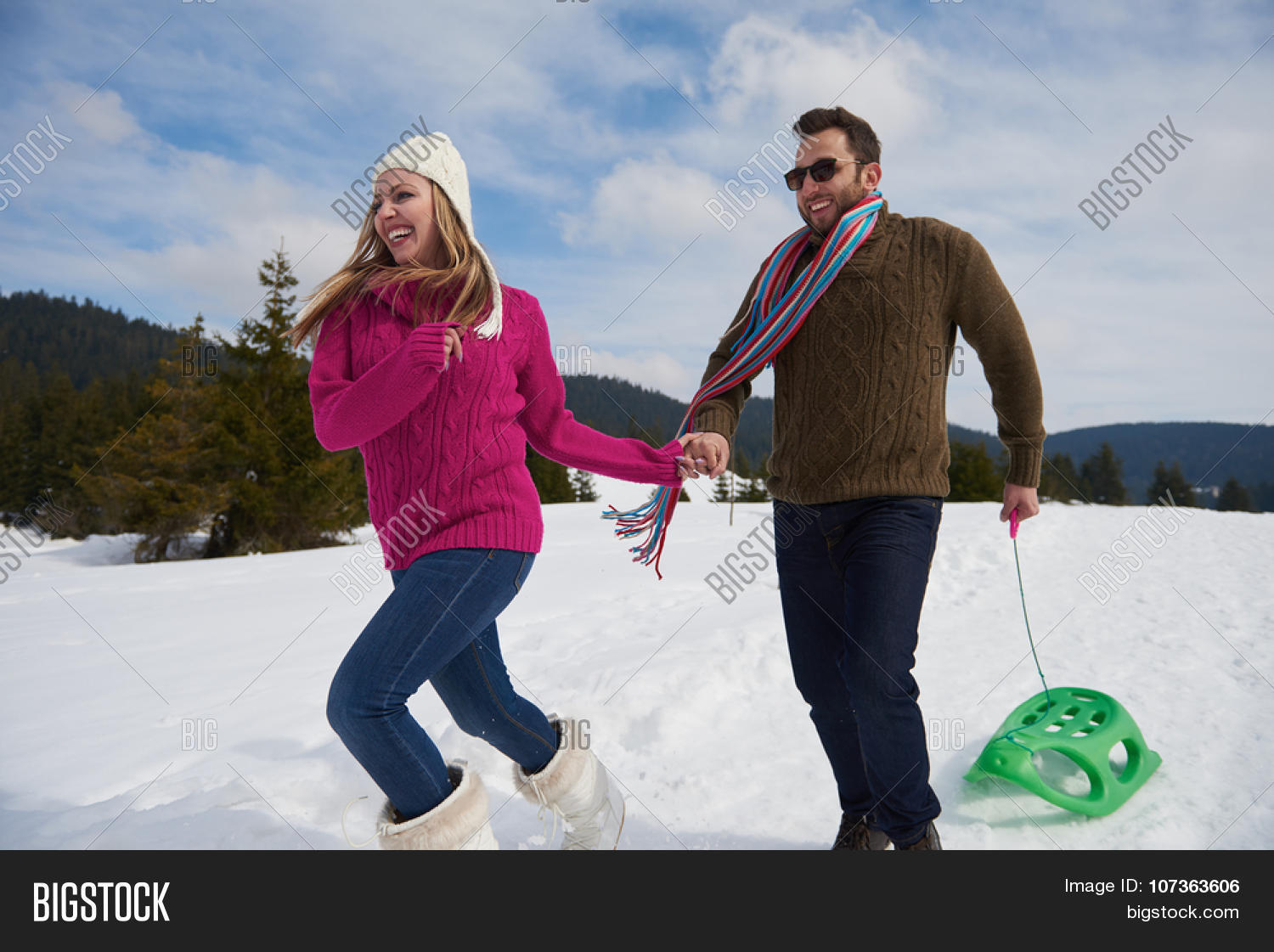 Romantic Winter Scene Image & Photo (Free Trial) | Bigstock