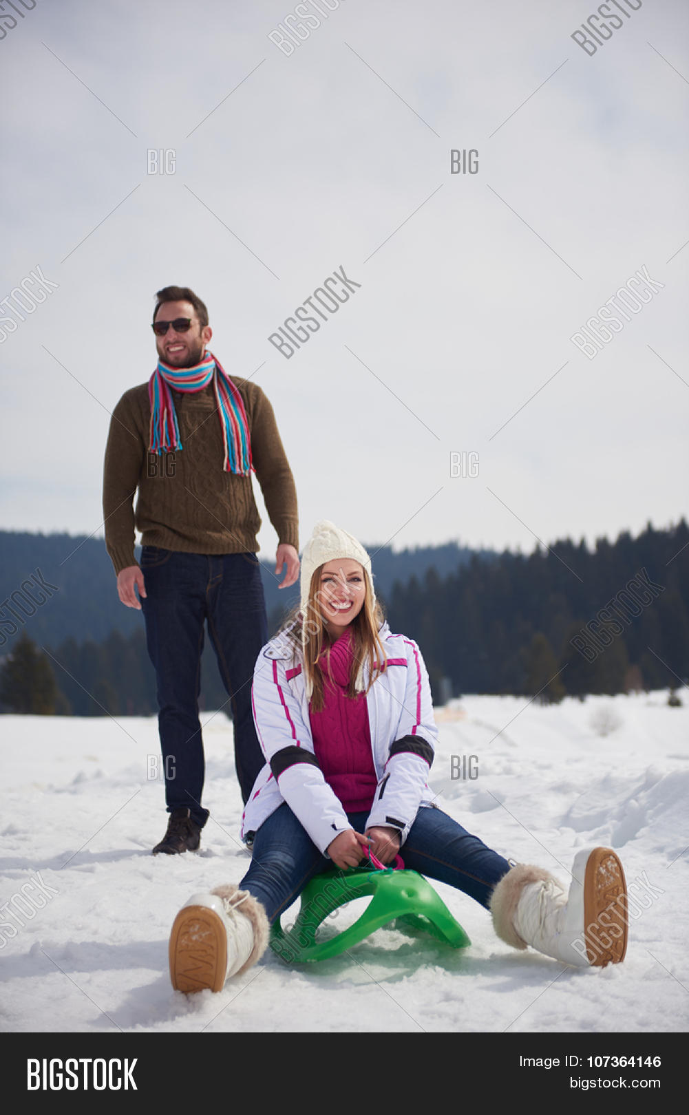 Romantic Winter Scene Image & Photo (Free Trial) | Bigstock