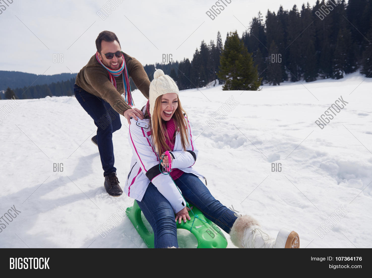 Romantic Winter Scene Image & Photo (Free Trial) | Bigstock