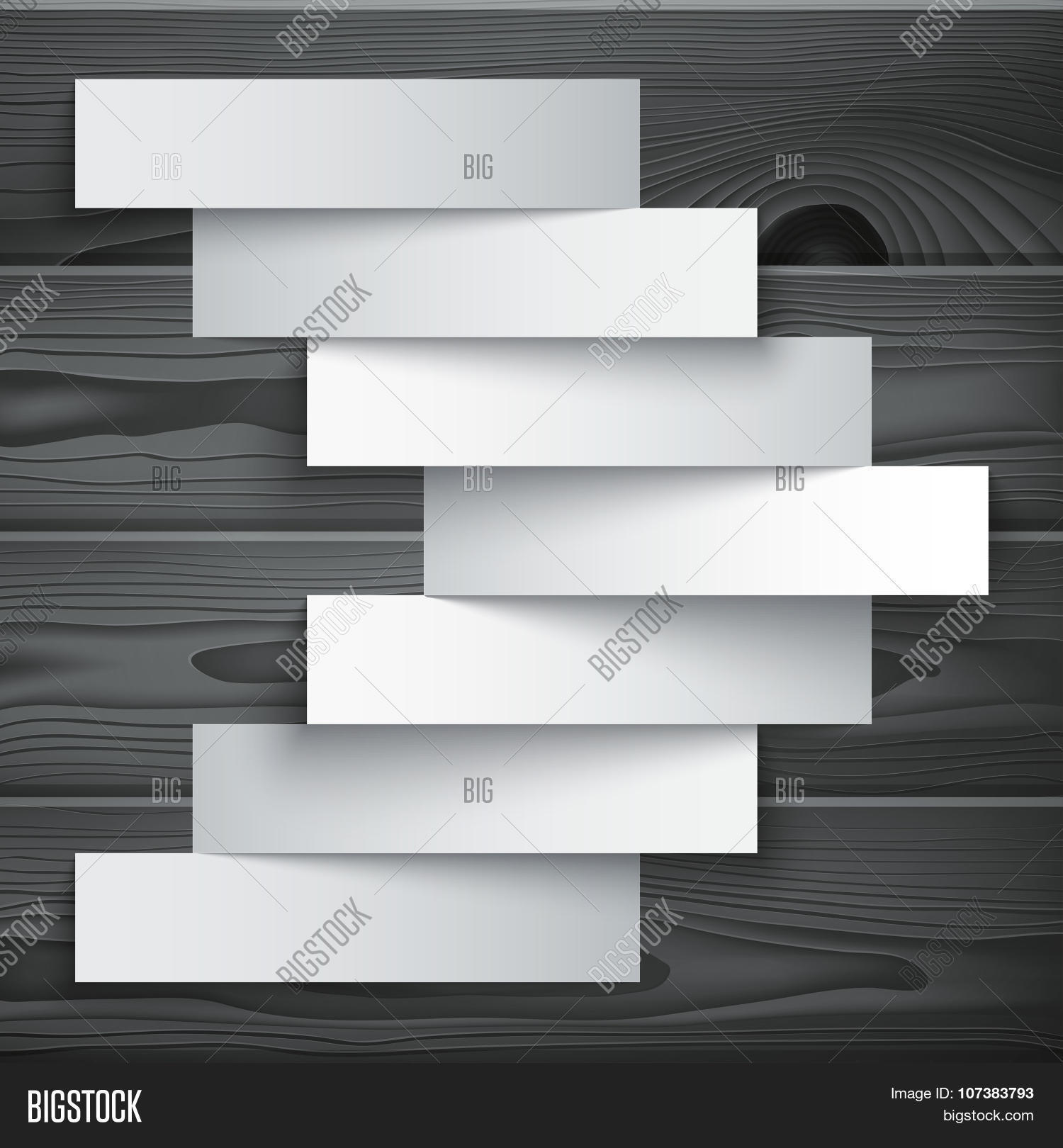 Blank Paper Stripe Vector & Photo (Free Trial) | Bigstock