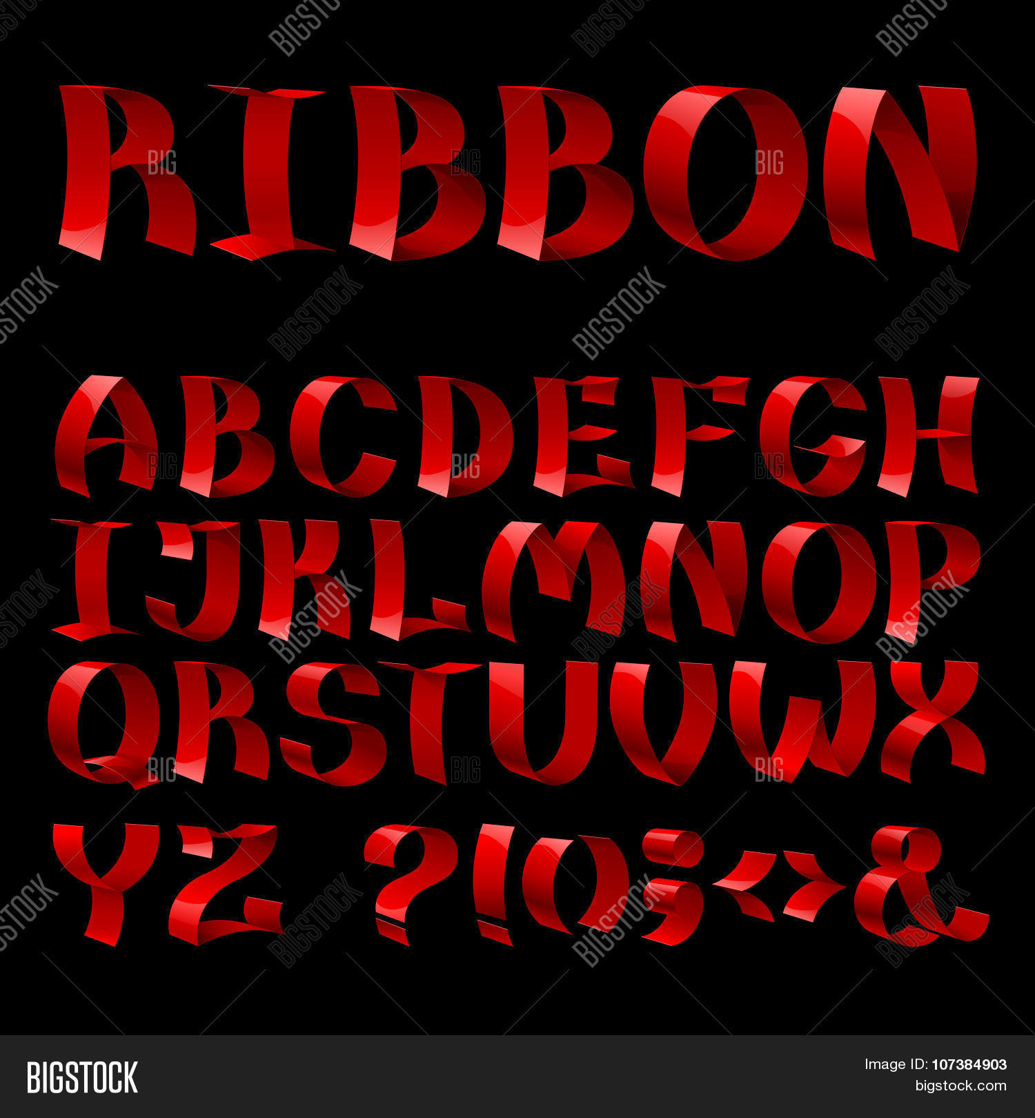 Set Isolated Red Vector & Photo (Free Trial) | Bigstock