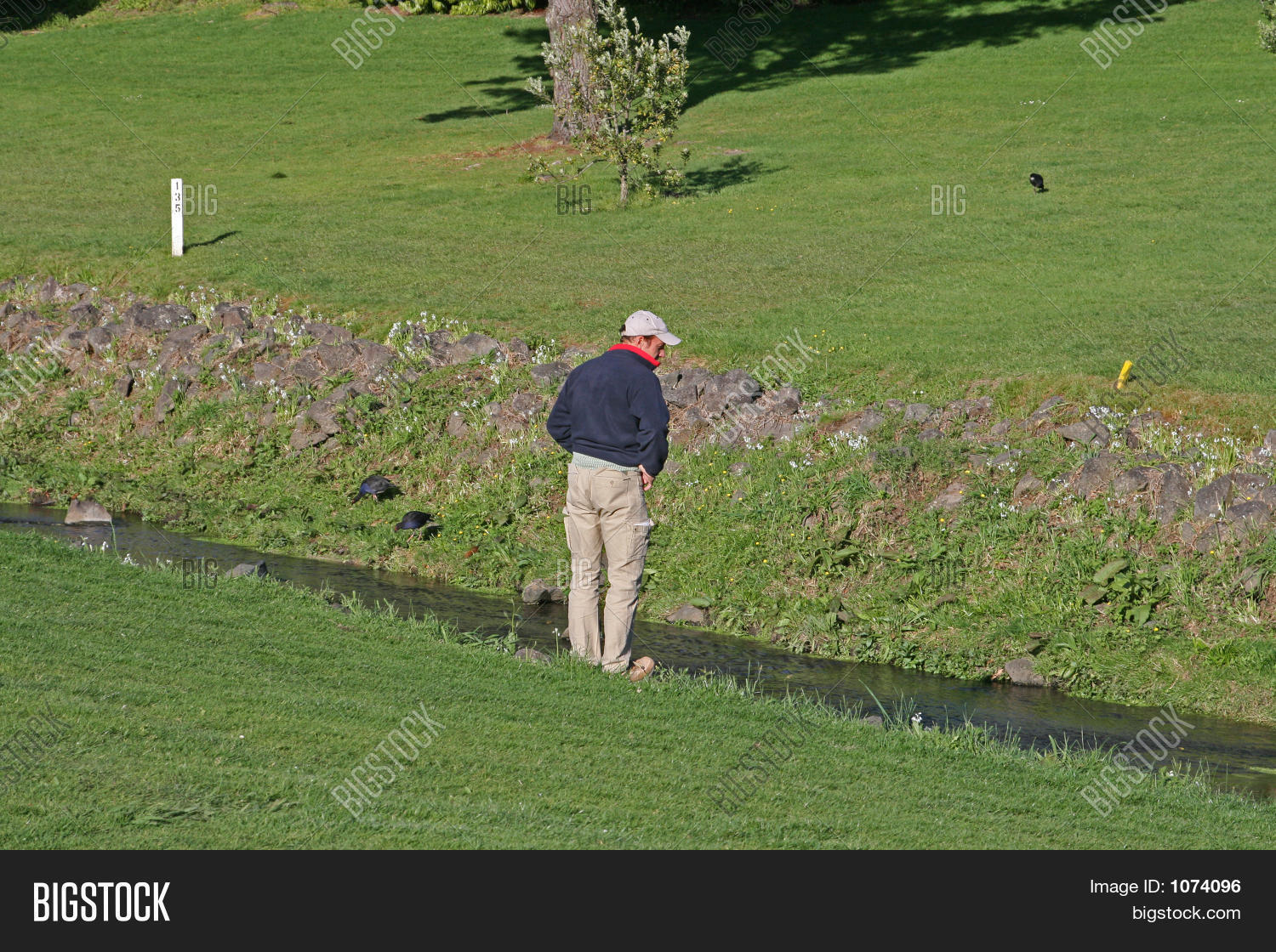 Man Front River Image & Photo (Free Trial) | Bigstock