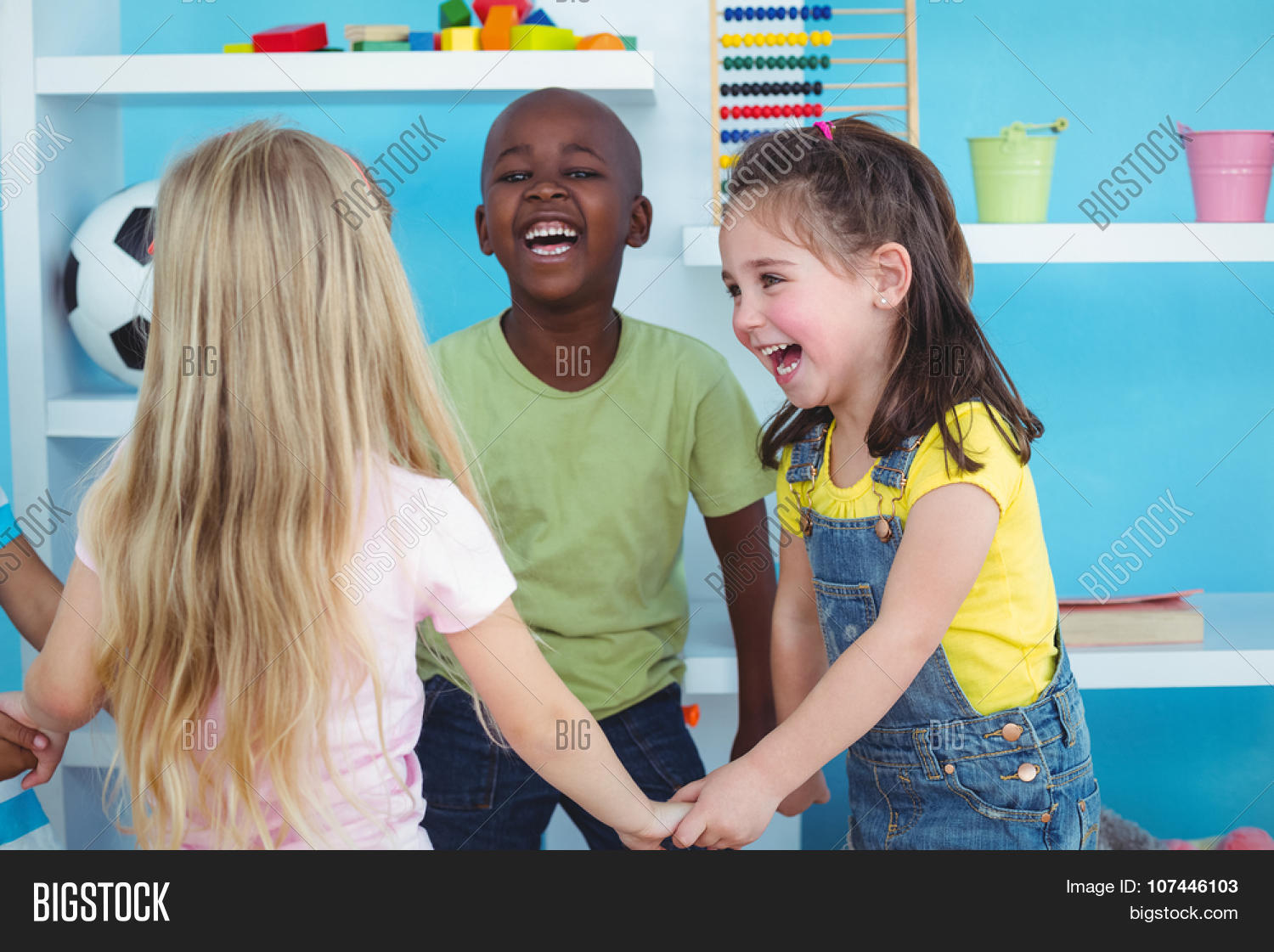 Happy Kids Holding Image & Photo (Free Trial) | Bigstock
