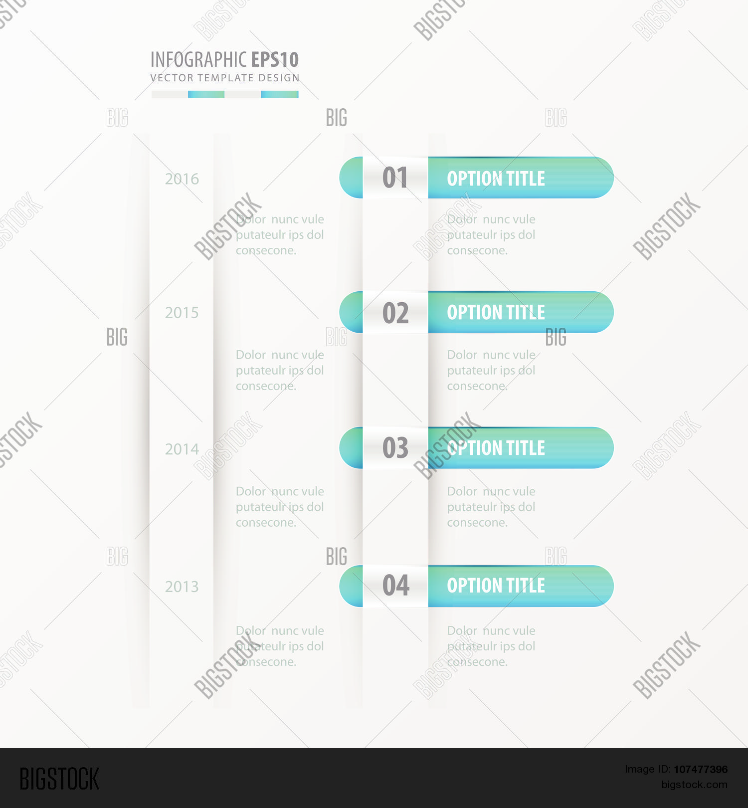 Timeline Design Blue Vector & Photo (Free Trial) | Bigstock