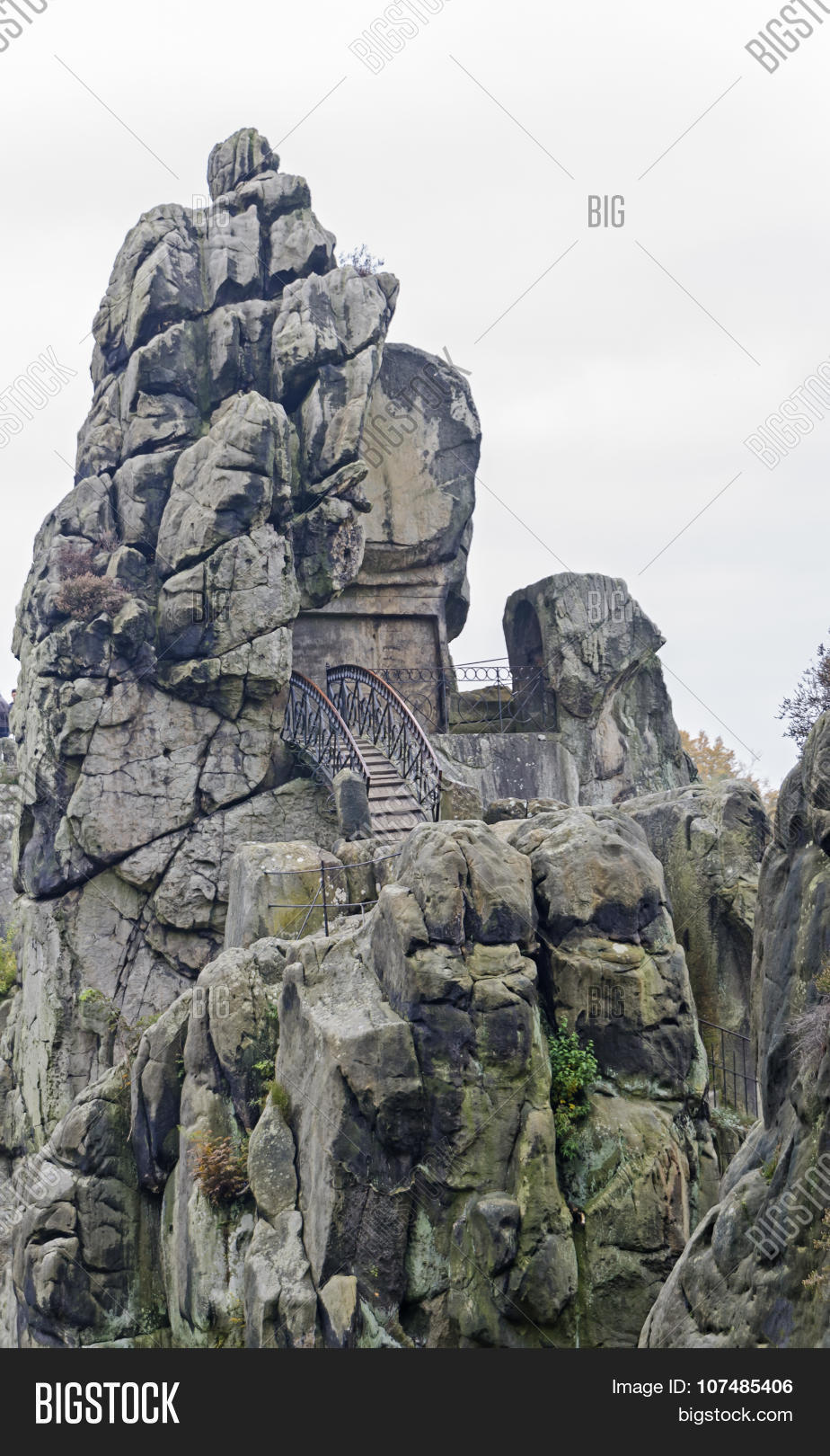 Externsteine Image & Photo (Free Trial) | Bigstock
