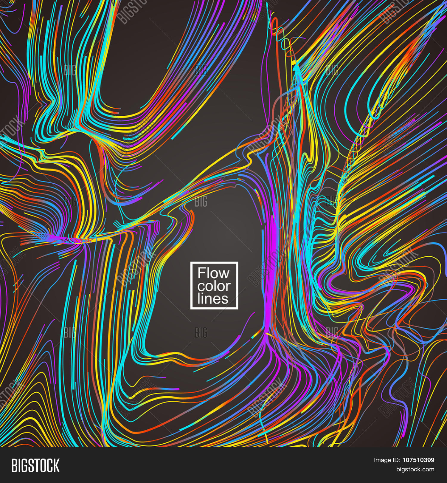 Moving Colorful Lines Vector & Photo (Free Trial) | Bigstock