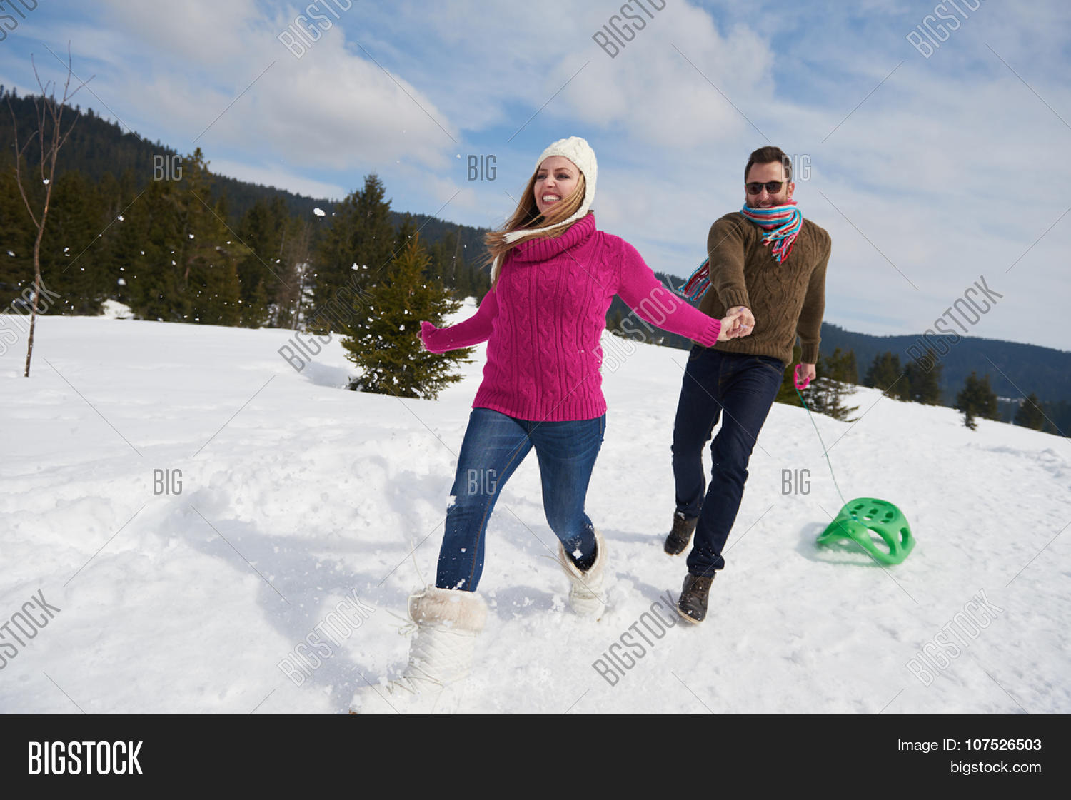Romantic Winter Scene Image & Photo (Free Trial) | Bigstock
