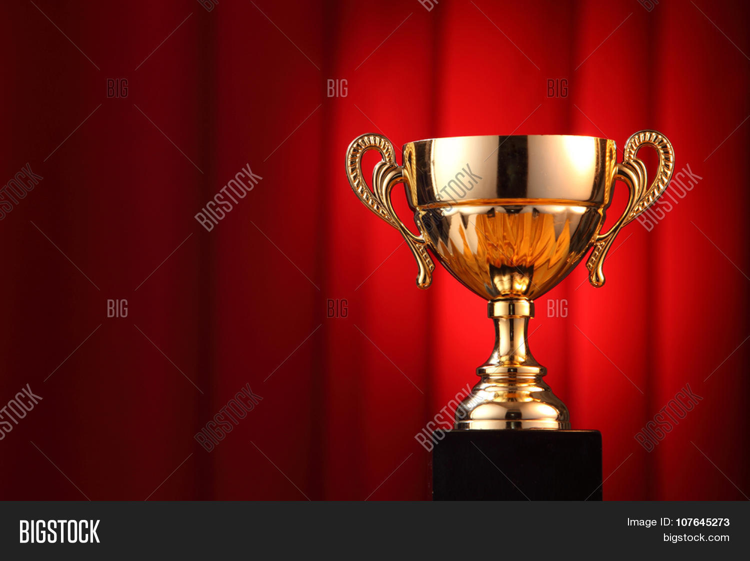 Throphy Front Red Image & Photo (Free Trial) | Bigstock