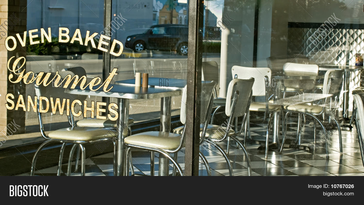 Diner Window Image & Photo (Free Trial) | Bigstock