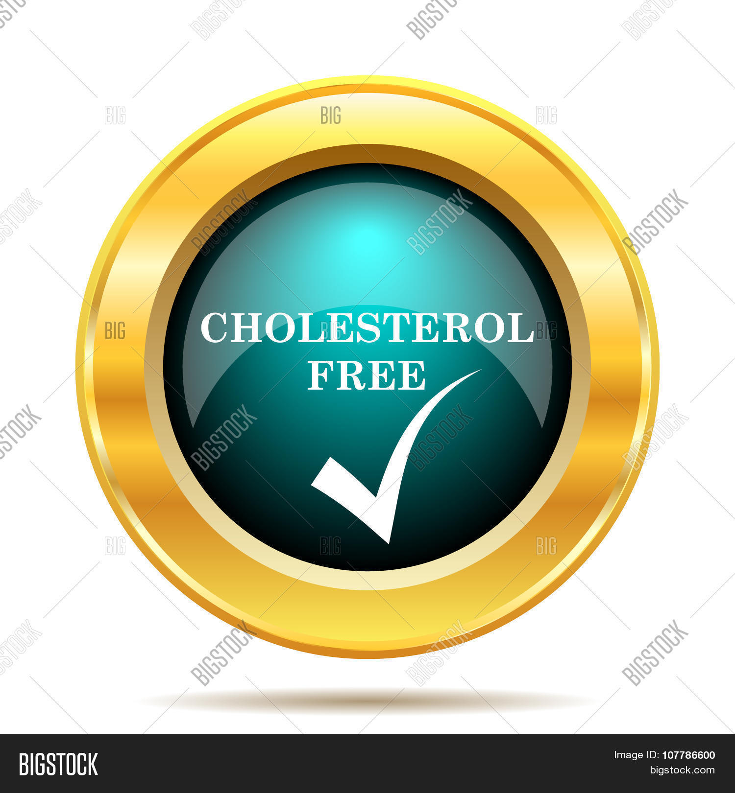 Cholesterol Free Icon Image & Photo (Free Trial) | Bigstock