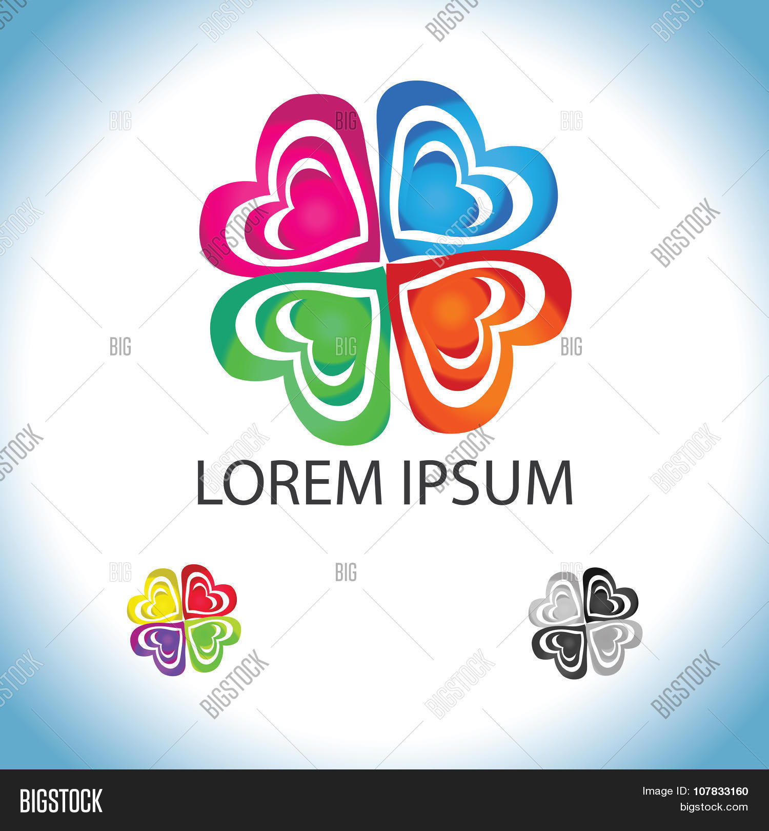 Logo Love Vector & Photo (Free Trial) | Bigstock