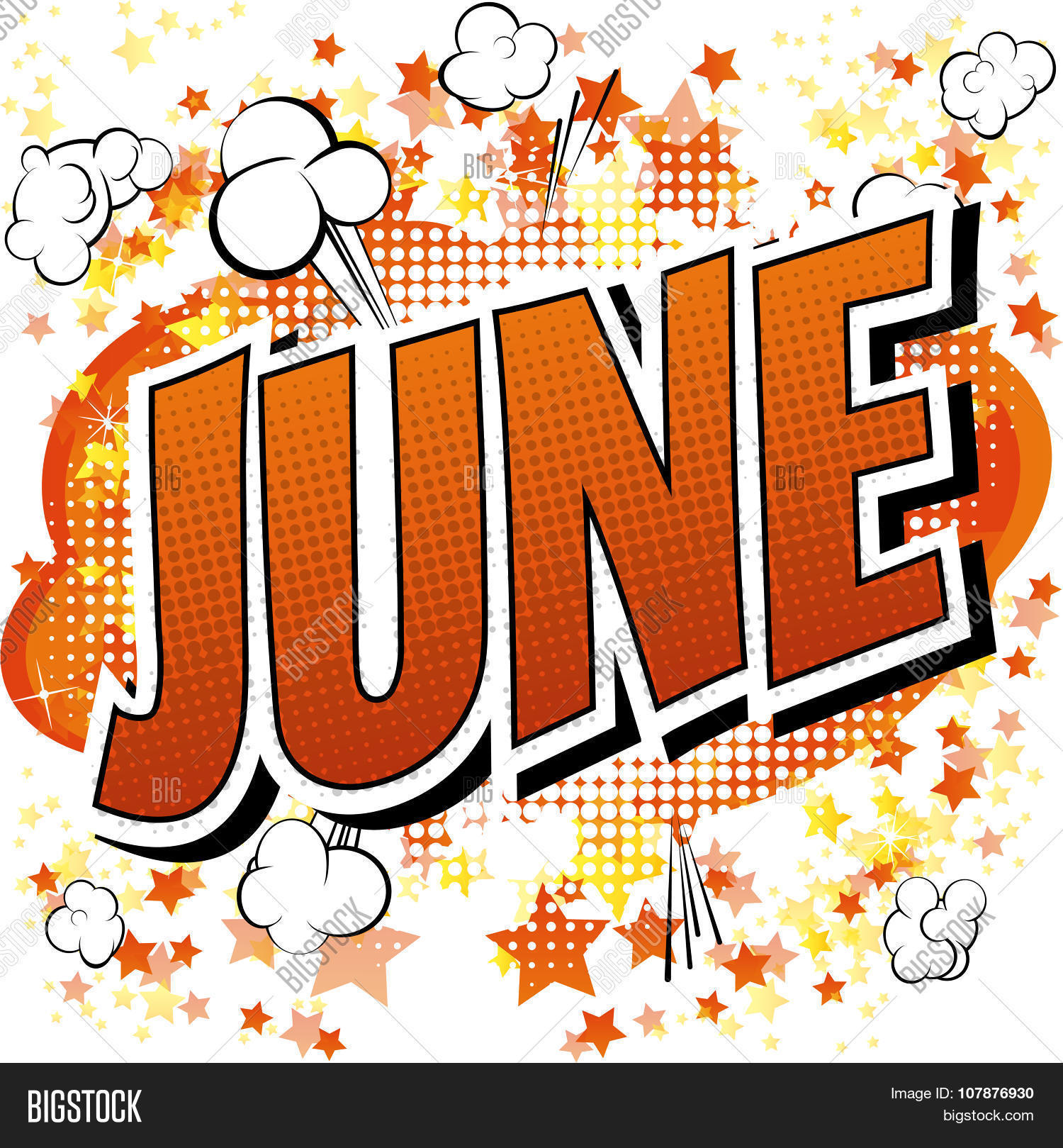 June - Comic Book Vector & Photo (Free Trial) | Bigstock