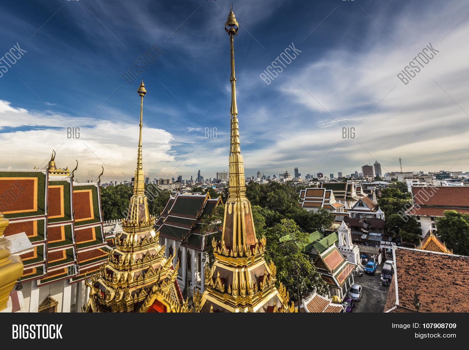 Wat Ratchanaddaram Image & Photo (Free Trial) | Bigstock