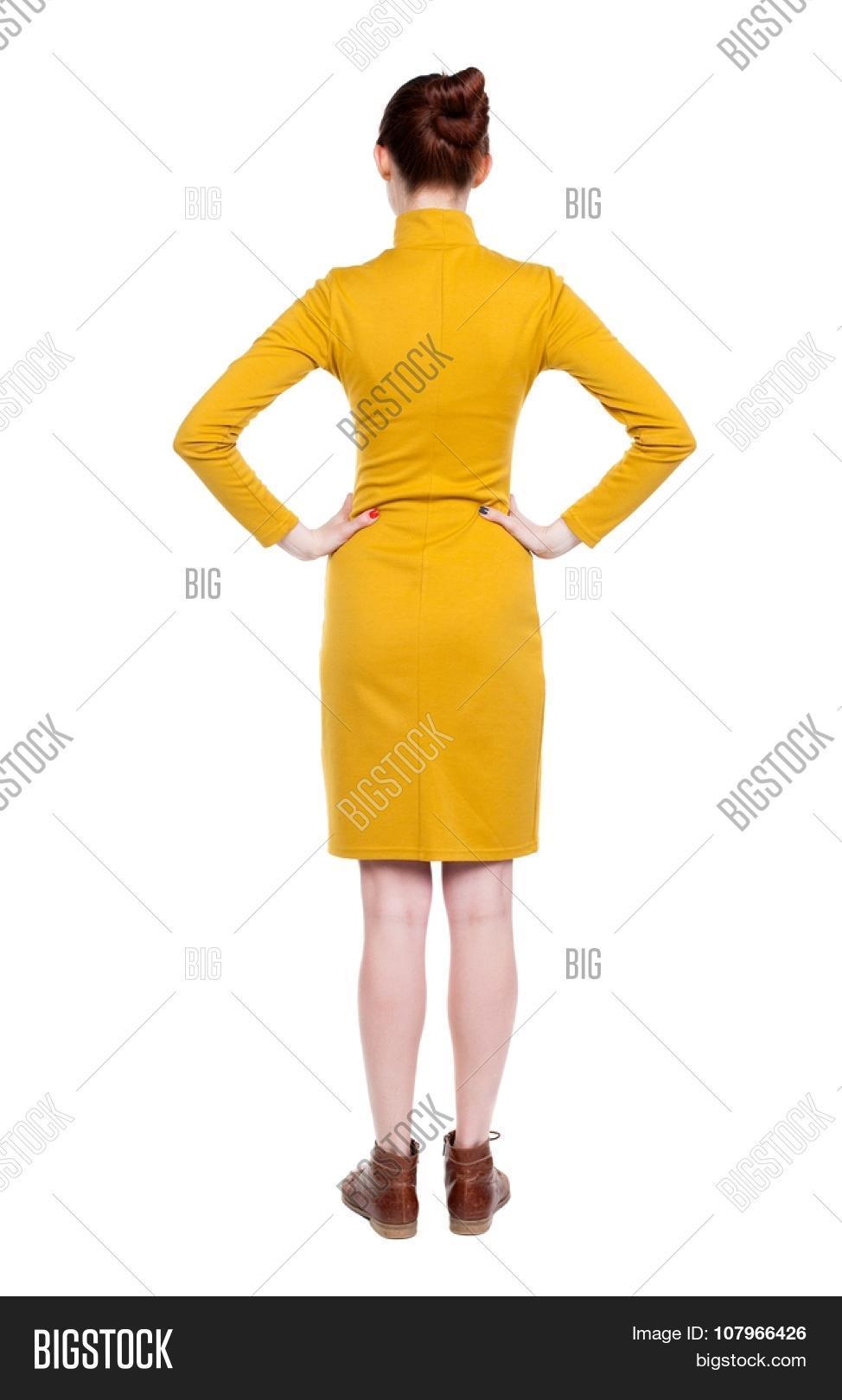 Back View Standing Image & Photo (Free Trial) | Bigstock