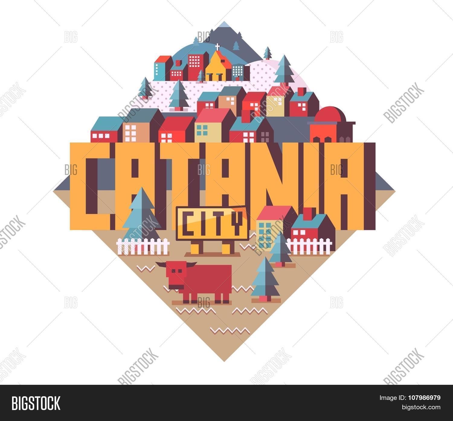Catania Beautiful Vector & Photo (Free Trial) | Bigstock