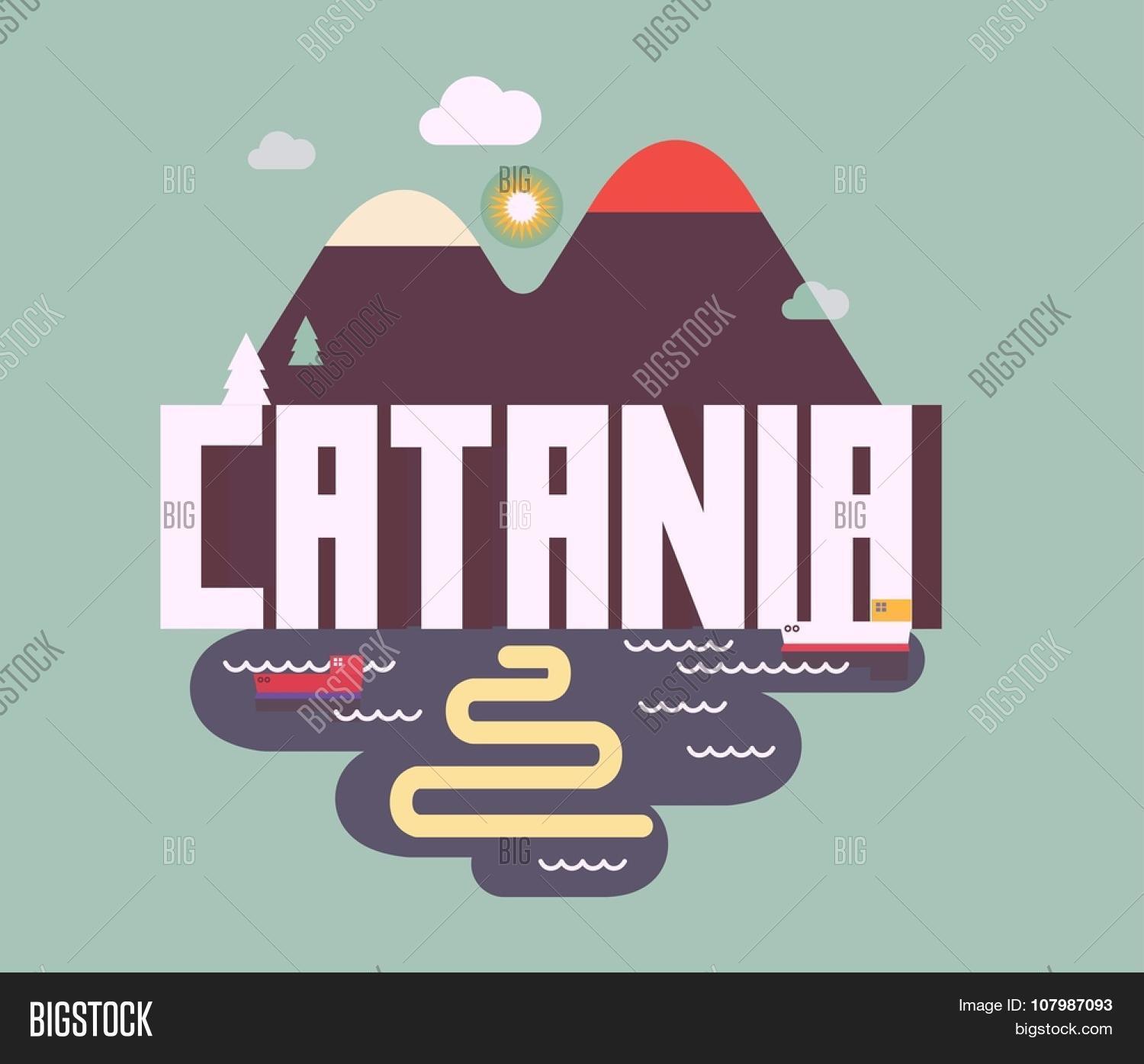 Catania Beautiful Vector & Photo (Free Trial) | Bigstock