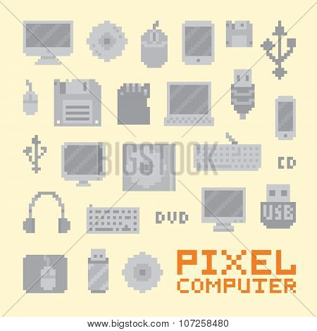 Pixel Art Isolated Vector & Photo (Free Trial) | Bigstock