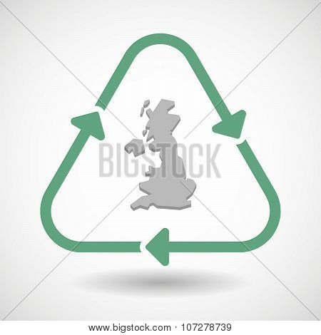 Line Art Recycle Sign Vector & Photo (Free Trial) | Bigstock