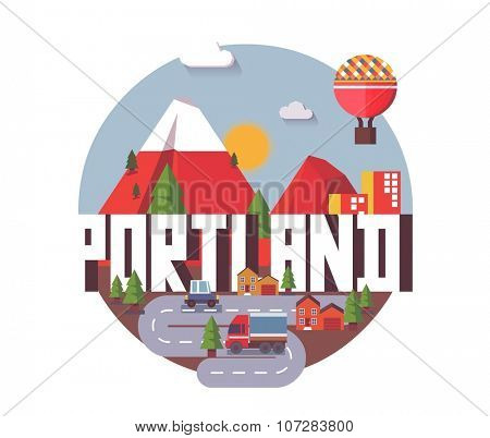 Portland, Oregon Vector & Photo (Free Trial) | Bigstock