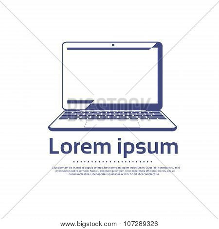 Laptop Computer Logo Vector & Photo (Free Trial) | Bigstock