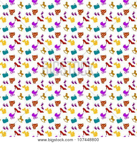 Seamless Texture Kids Vector & Photo (Free Trial) | Bigstock