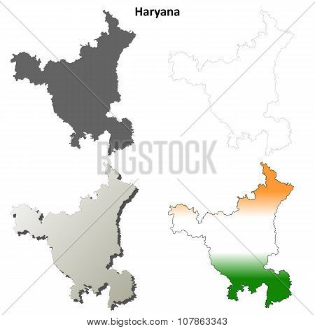 Haryana Blank Vector & Photo (Free Trial) | Bigstock