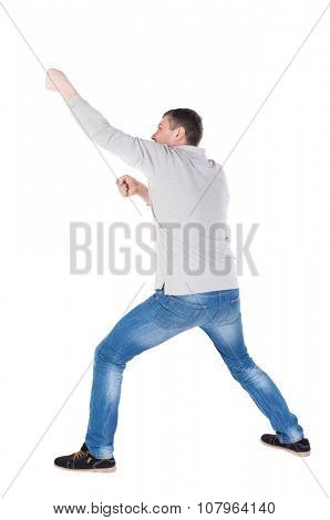 Back View Standing Man Image & Photo (Free Trial) | Bigstock
